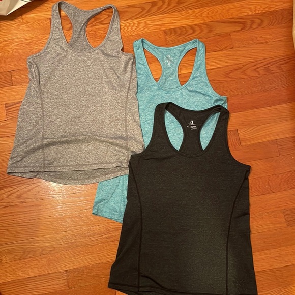 Tops | Set Of 3 Razorback Tanks | Poshmark